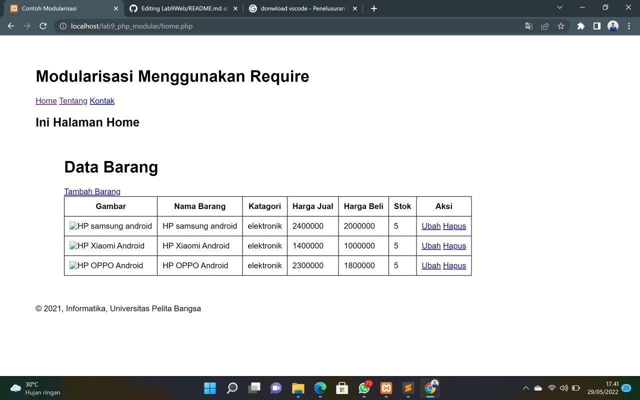GitHub - FAKHRUDINnizar/Lab9Web