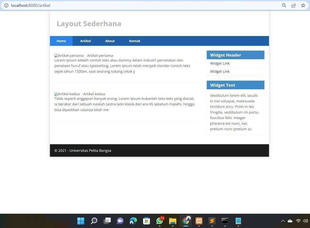 GitHub - FAKHRUDINnizar/Lab11Web