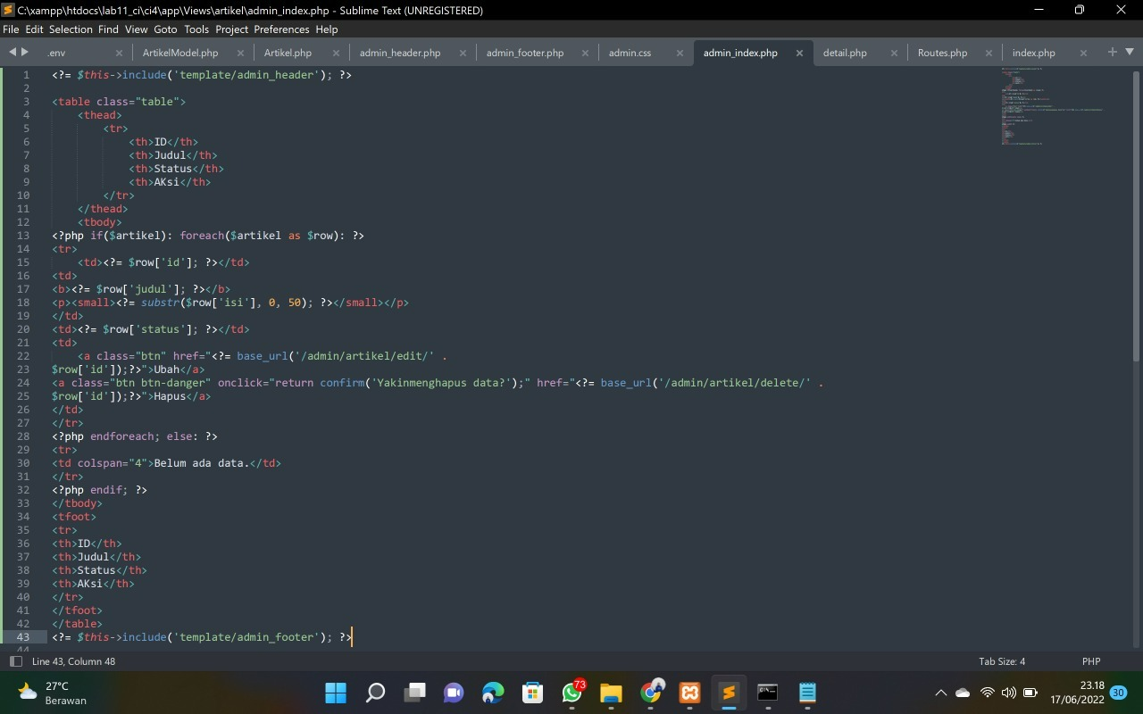 GitHub - FAKHRUDINnizar/Lab11Web