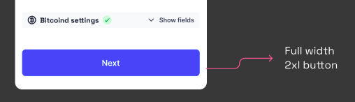 Mobile UI: Continue/Next buttons full width and glued to bottom of mobile screen · Issue #291 ...