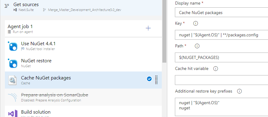 How could I cache the Nuget restore task? · Issue #37 · microsoft/azure-pipelines-artifact ...