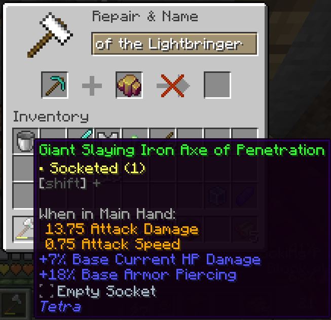 Issue with socketing gems. · Issue #937 · Shadows-of-Fire/Apotheosis ...