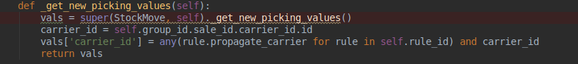 Propagate Carrier method on Stock Rule not workping properply · Issue #98970 · odoo/odoo · GitHub