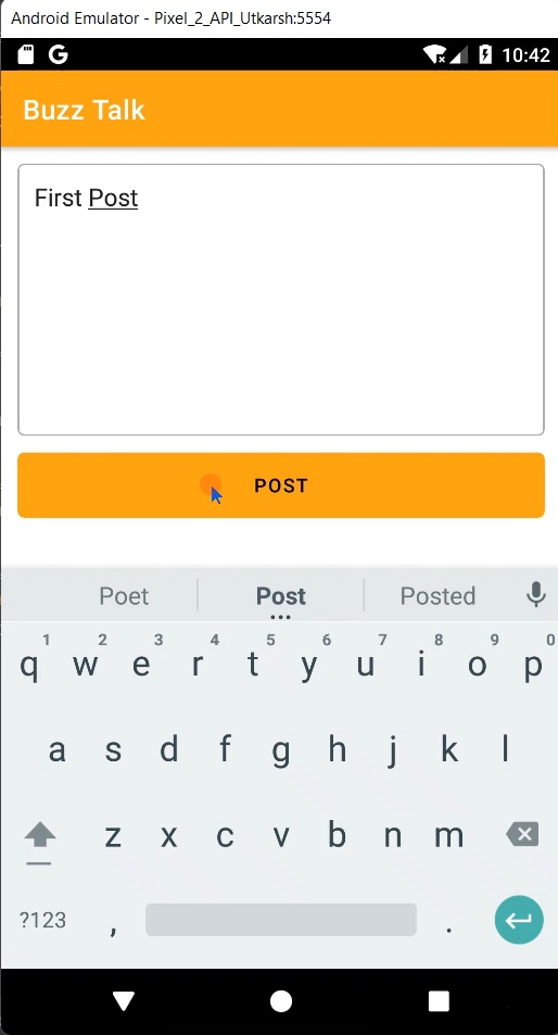 GitHub - Utkarsh-Panwar/Buzz-Talk