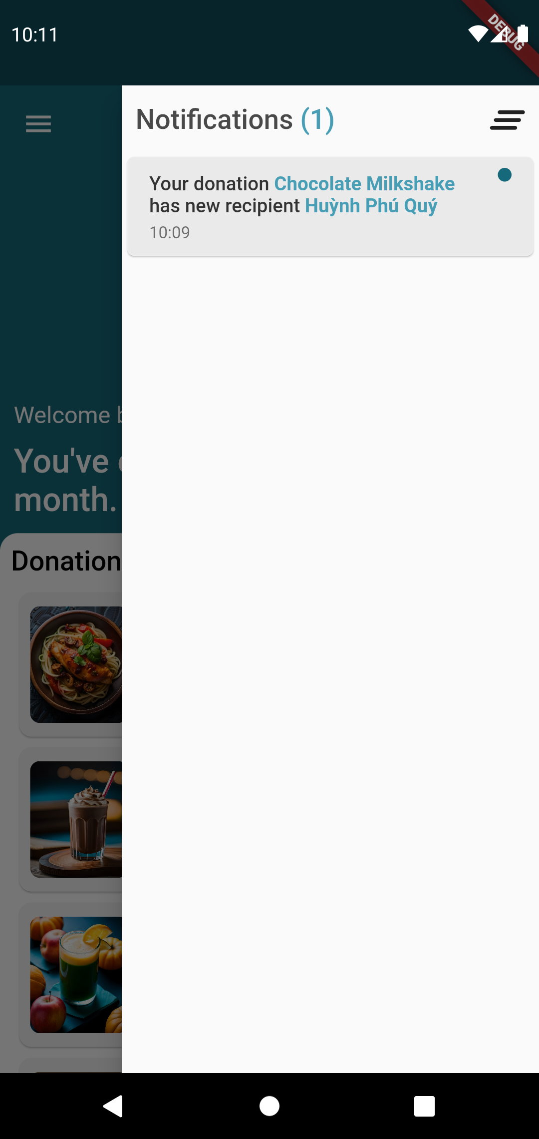 GitHub - ShikamaruBH/FoodBridge: A mobile to help people share food for ...