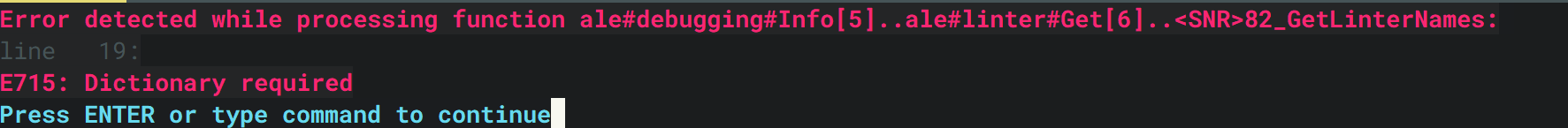 Constant Error Messages And Won T At All Lint · Issue 3742 · Dense Analysis Ale · Github