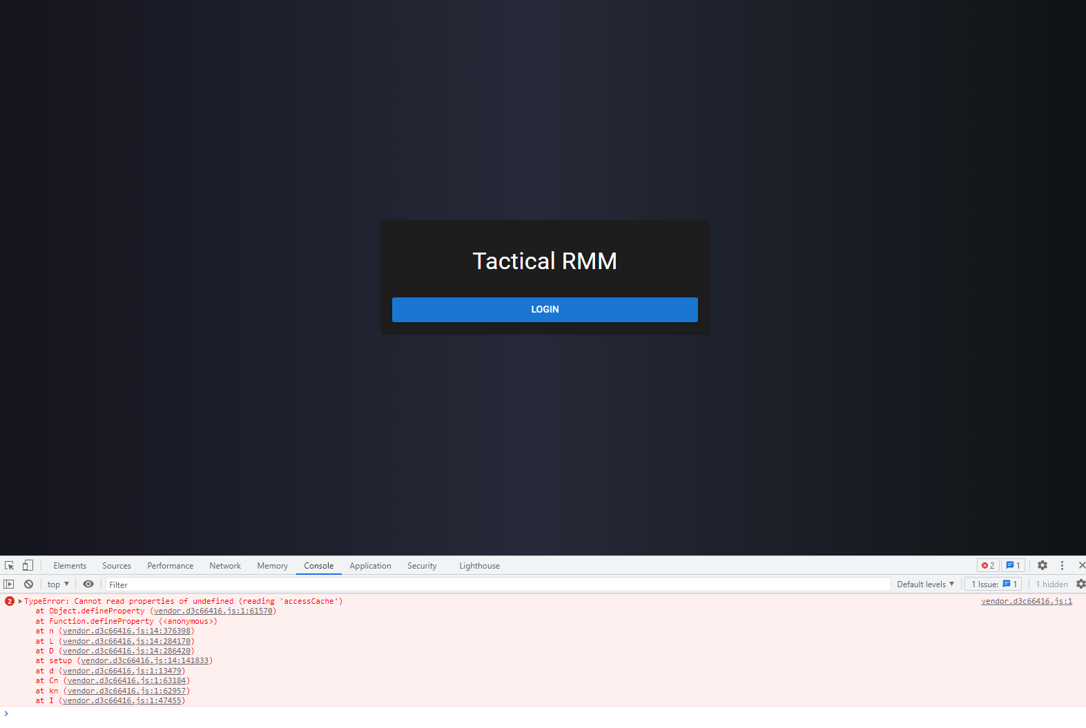 No Login Fields · Issue #1062 · amidaware/tacticalrmm · GitHub