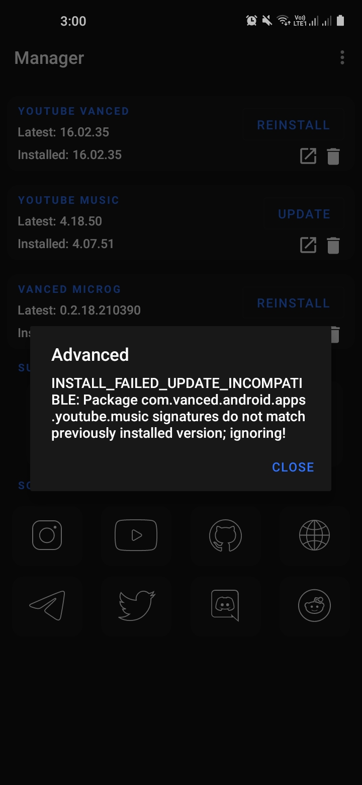 Can't update my YT music · Issue #497 · TeamVanced/VancedManager · GitHub