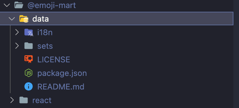 找不到模块 @emoji-mart/data 或其相应的类型声明 · Issue #764 · missive/emoji-mart · GitHub