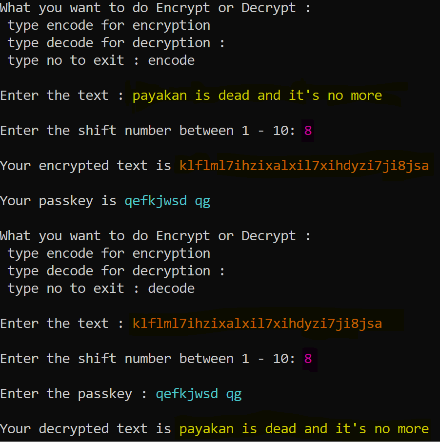 GitHub - MohansGopi/caesarSchiper: Caesar's chiper is a ancient technic of encryption and ...