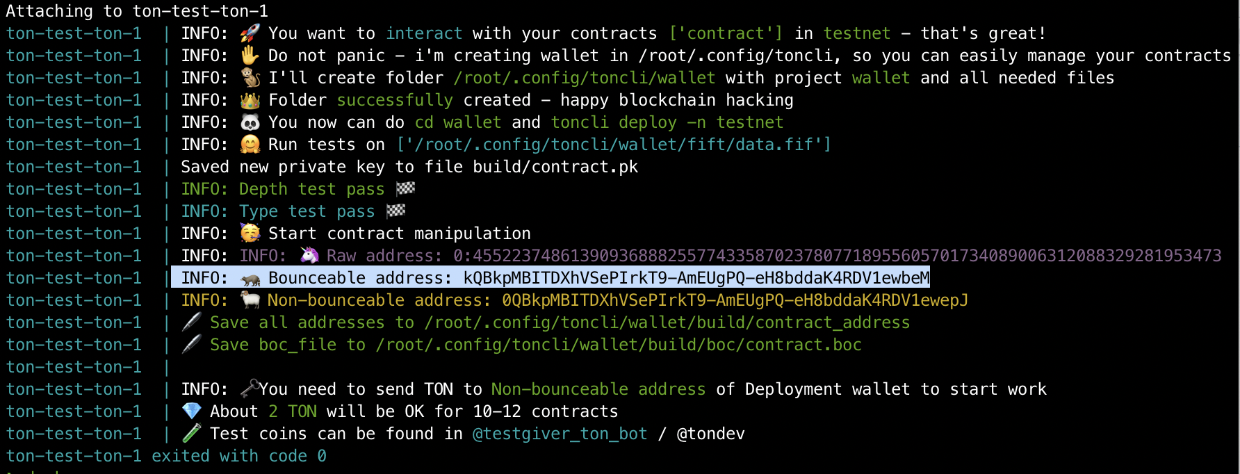 GitHub - tetrapak-dev/ton-test: repository with a test wallet for ...