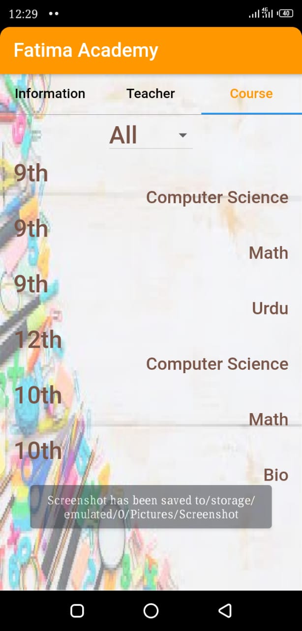 GitHub - MuhammadBilal019/Academy-app-in-flutter-using-MySQL: Academy ...