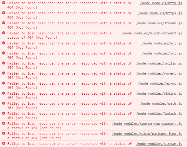I Have Some Problems When I Want To Use Minio In A Ts Project · Issue 597 · Miniominio Js · Github