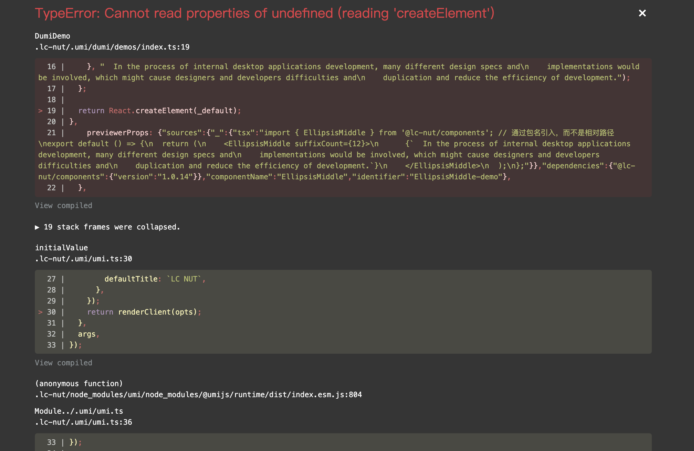 bug: tsx里必须得引react，不然会报错 · Issue #937 · umijs/dumi · GitHub
