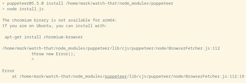 Installation guide doesn't work for ARM-based Linux · Issue #844 · jef ...