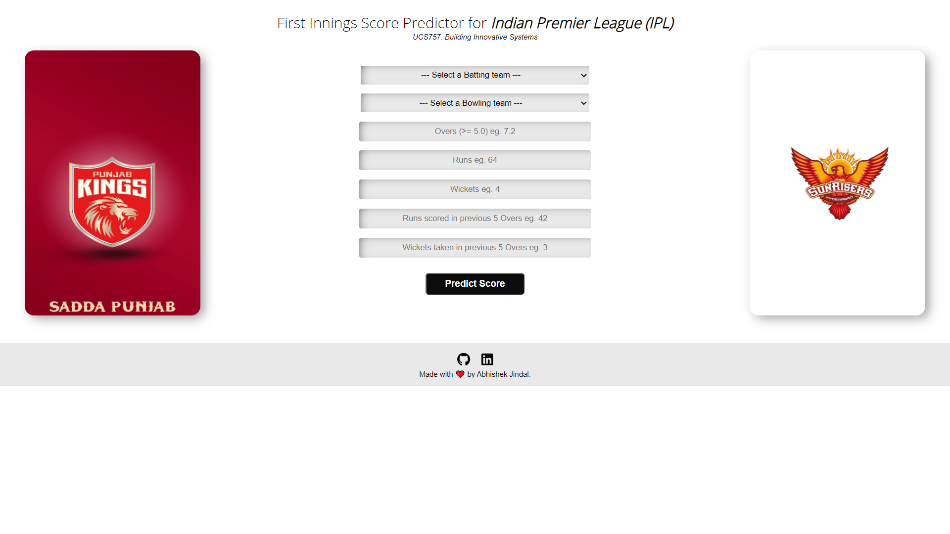 GitHub - abhijindal1309/IPL-Predictor