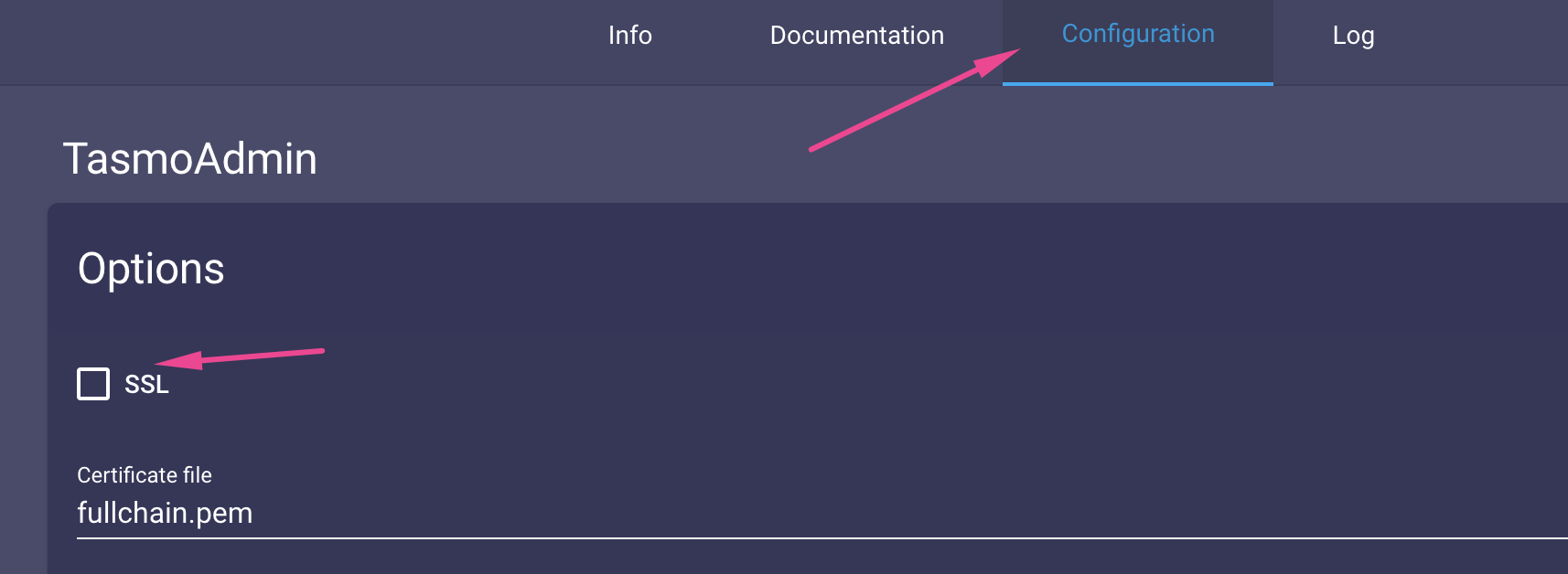 ERR_SSL_VERSION_OR_CIPHER_MISMATCH · Issue #209 · hassio-addons/addon-tasmoadmin · GitHub