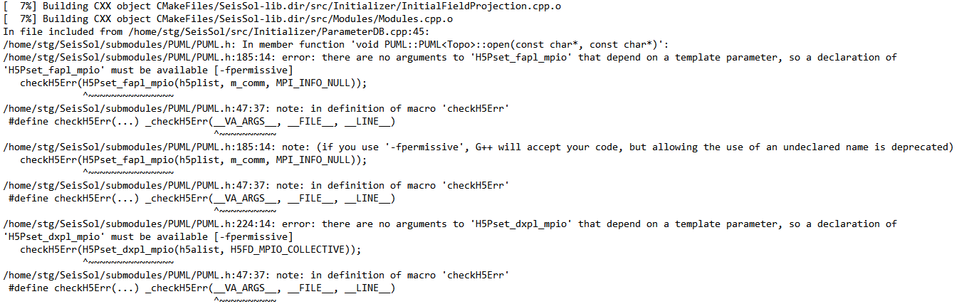 Error in compiling SeisSol under Ubuntu 18.04.5 · Issue #363 · SeisSol ...