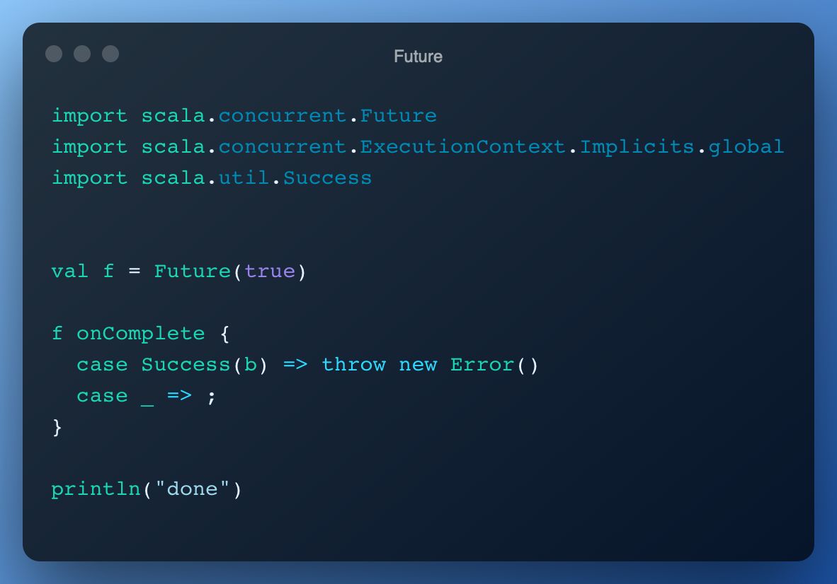 Future Onsuccess Swallowing Exceptions · Issue 2705 · Vavr Io Vavr · Github