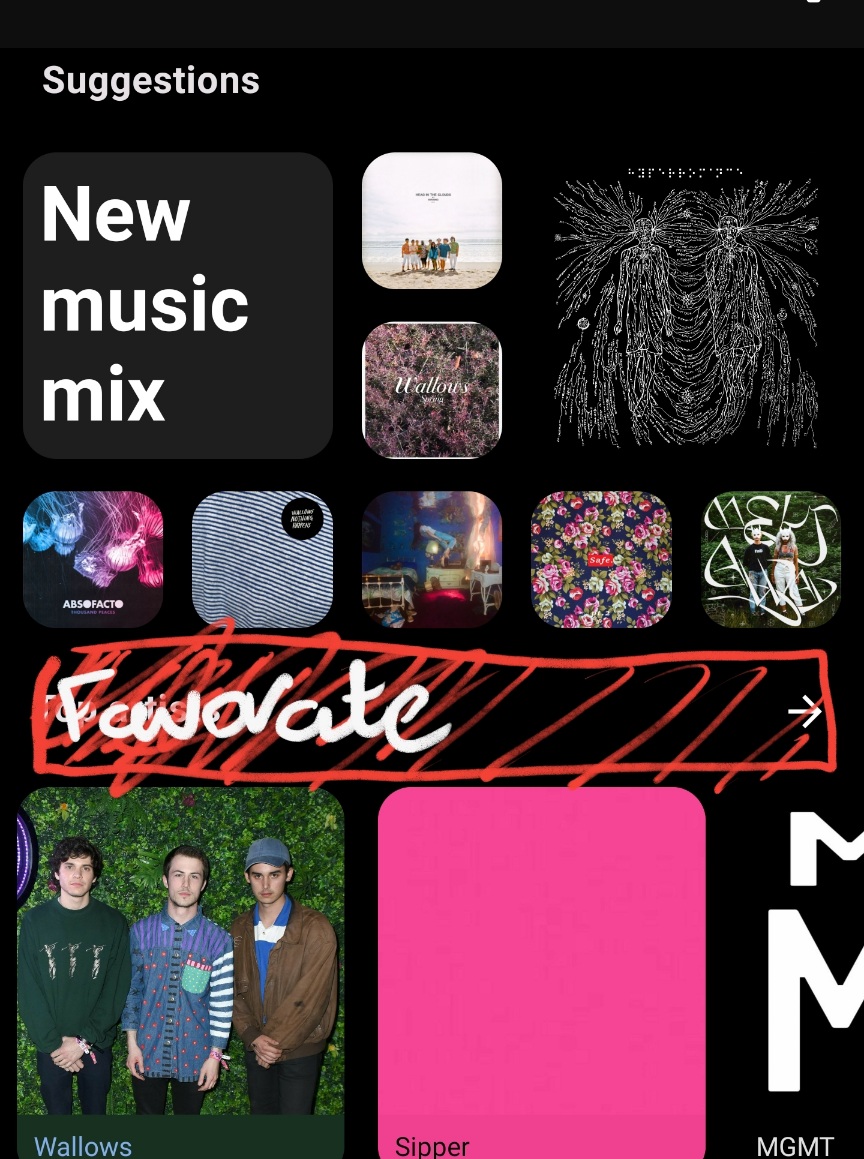 Pin favourite artist/album/songs/playlist to top · Issue #1251 ...