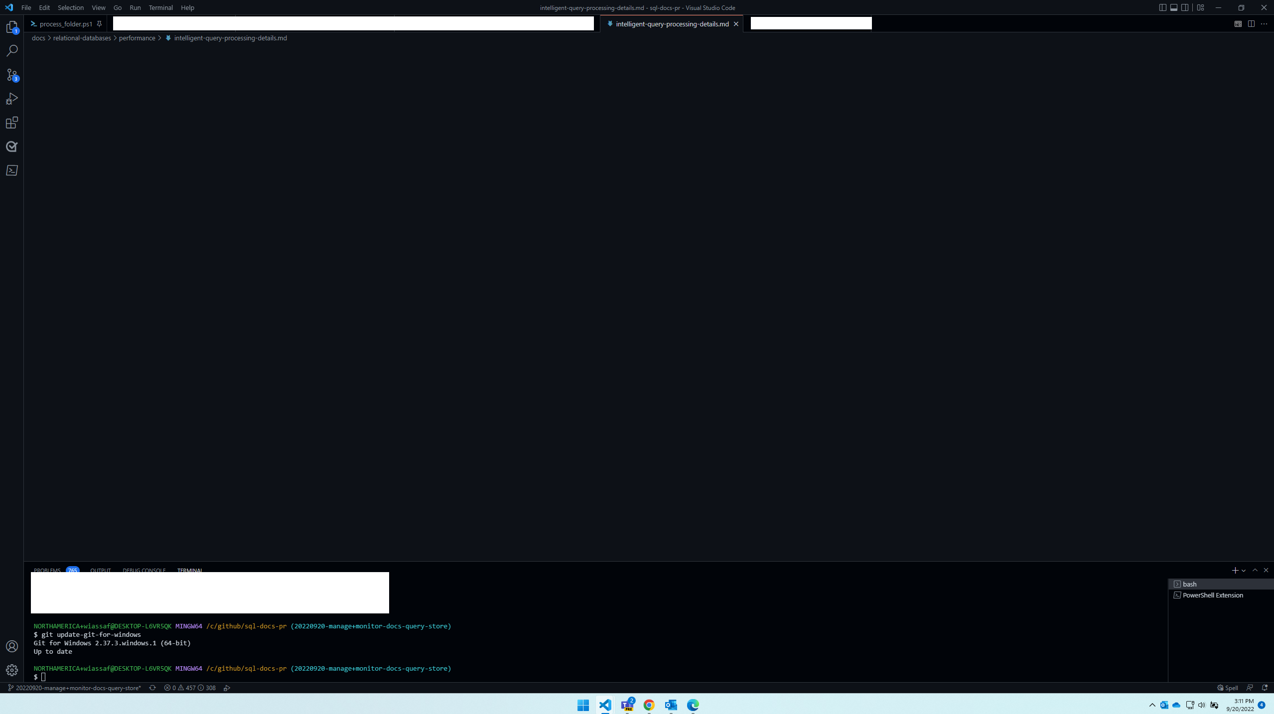file editor goes blank · Issue #161352 · microsoft/vscode · GitHub