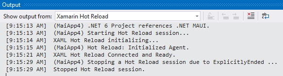 [Bug] "Live Visual Tree" doesn't work for a MAUI app on Windows, but works for a WinUI3 app ...