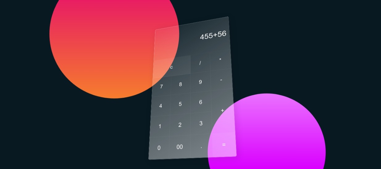 GitHub - aadesh-2806/glassmorphism_calculator: glassmorphism_calculator