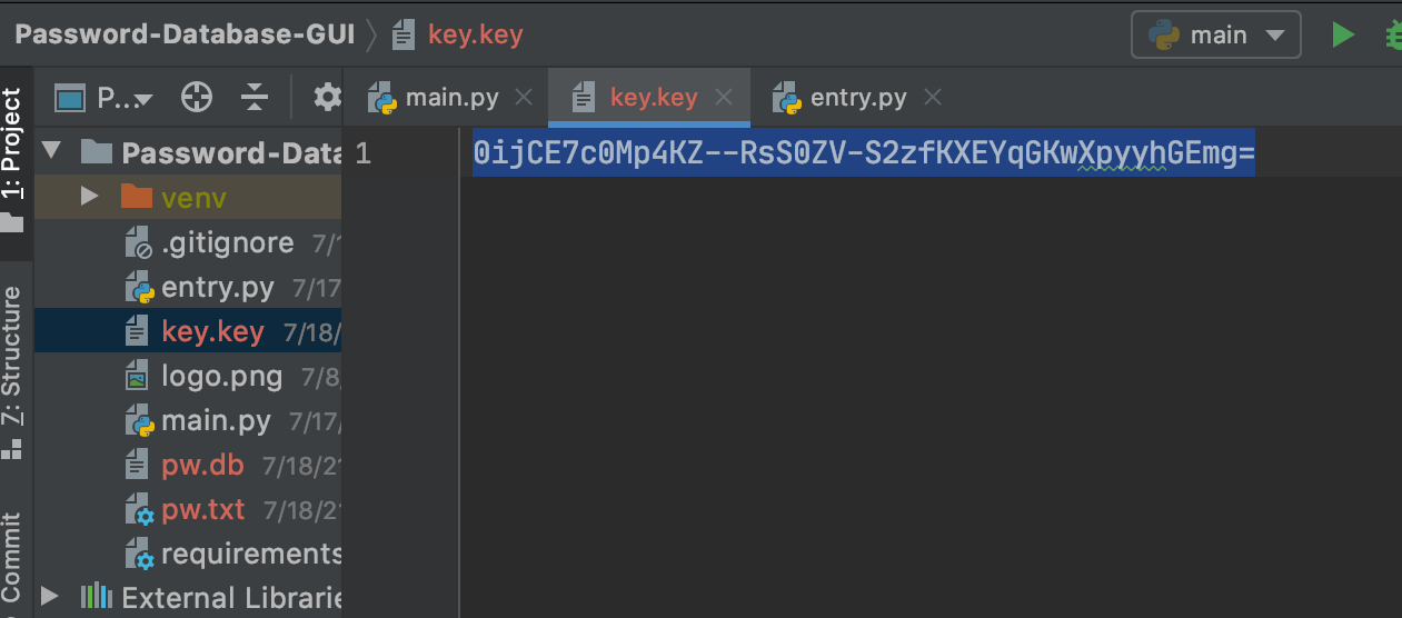GitHub - JaD33Z/Encrypted-Personal-Password-Manager-GUI: Desktop app to ...