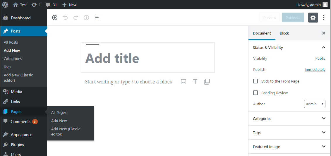 Allow choosing the preferred editor per user · Issue #9 · WordPress ...