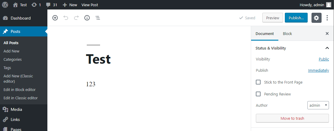 Allow choosing the preferred editor per user · Issue #9 · WordPress/classic-editor · GitHub