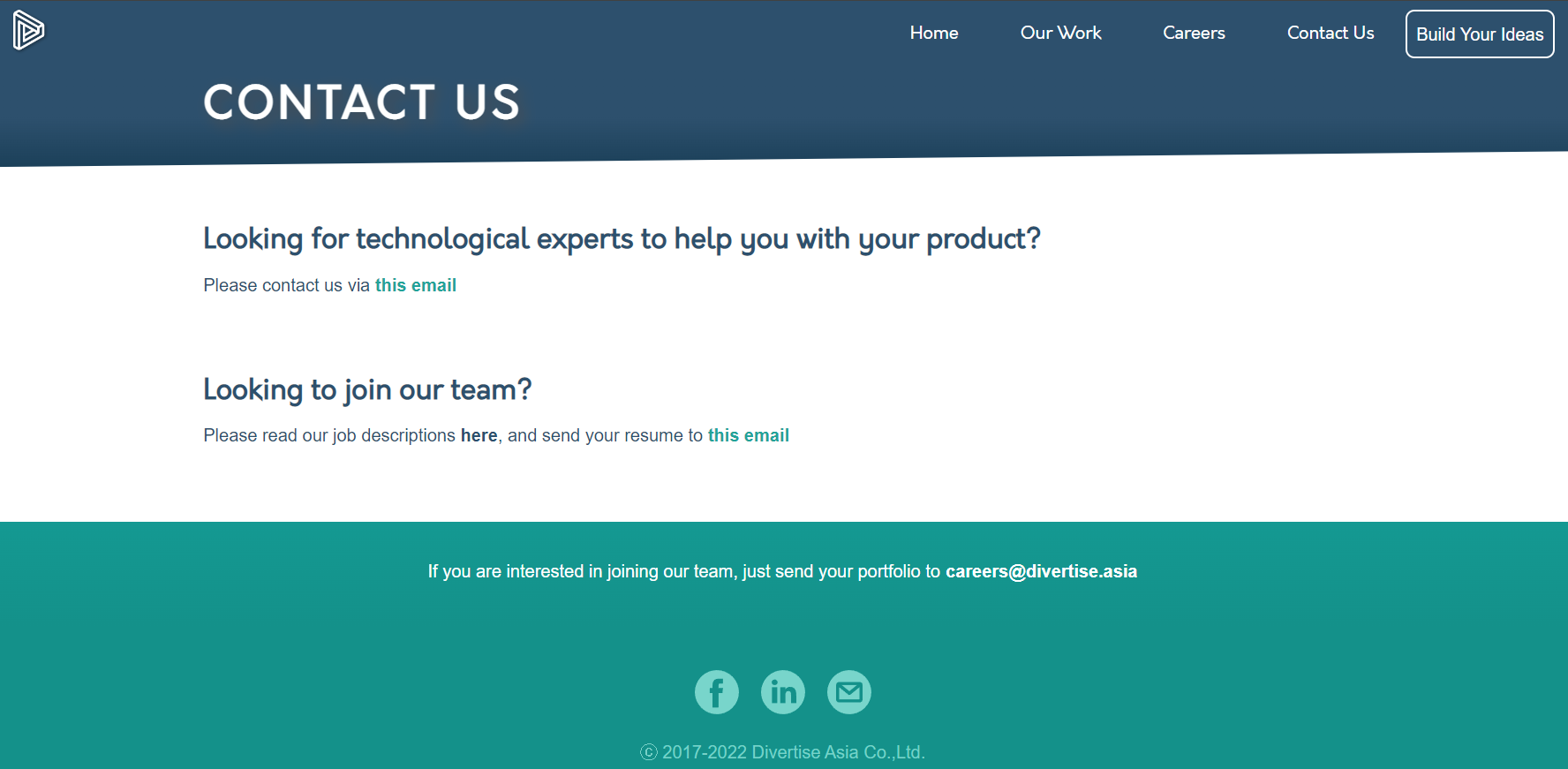 Add email to text by SupTarr · Pull Request #83 · DivertiseAsia/diversite · GitHub