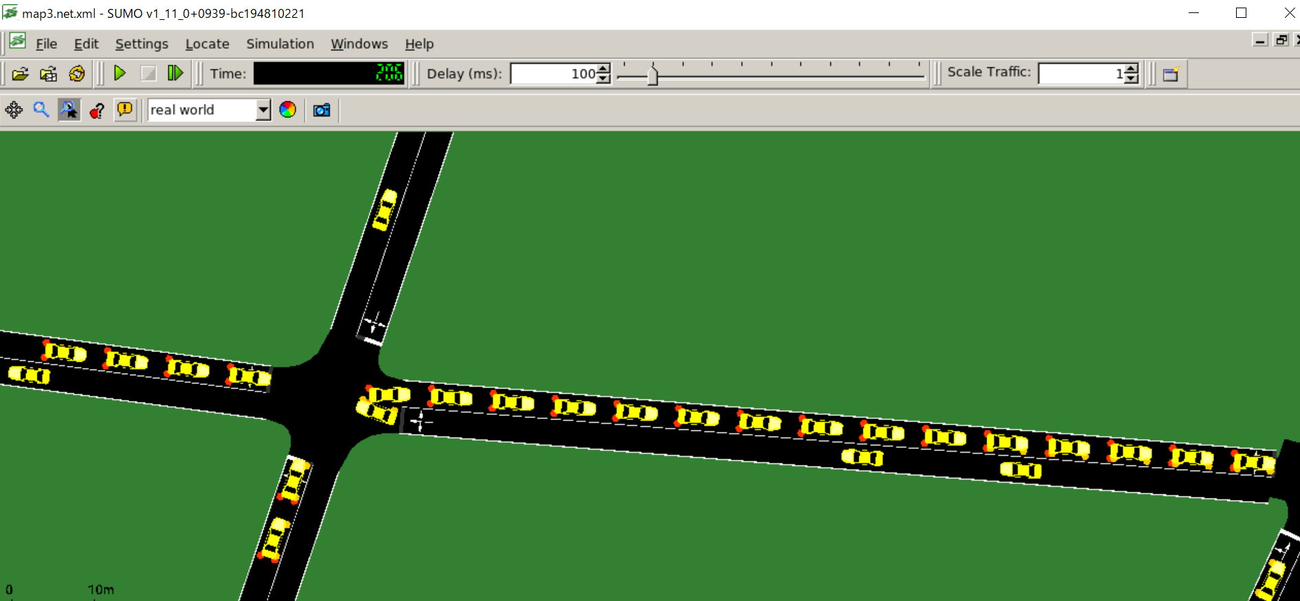 Questions about vehicle behavior at intersections · Issue #9884 · eclipse-sumo/sumo · GitHub