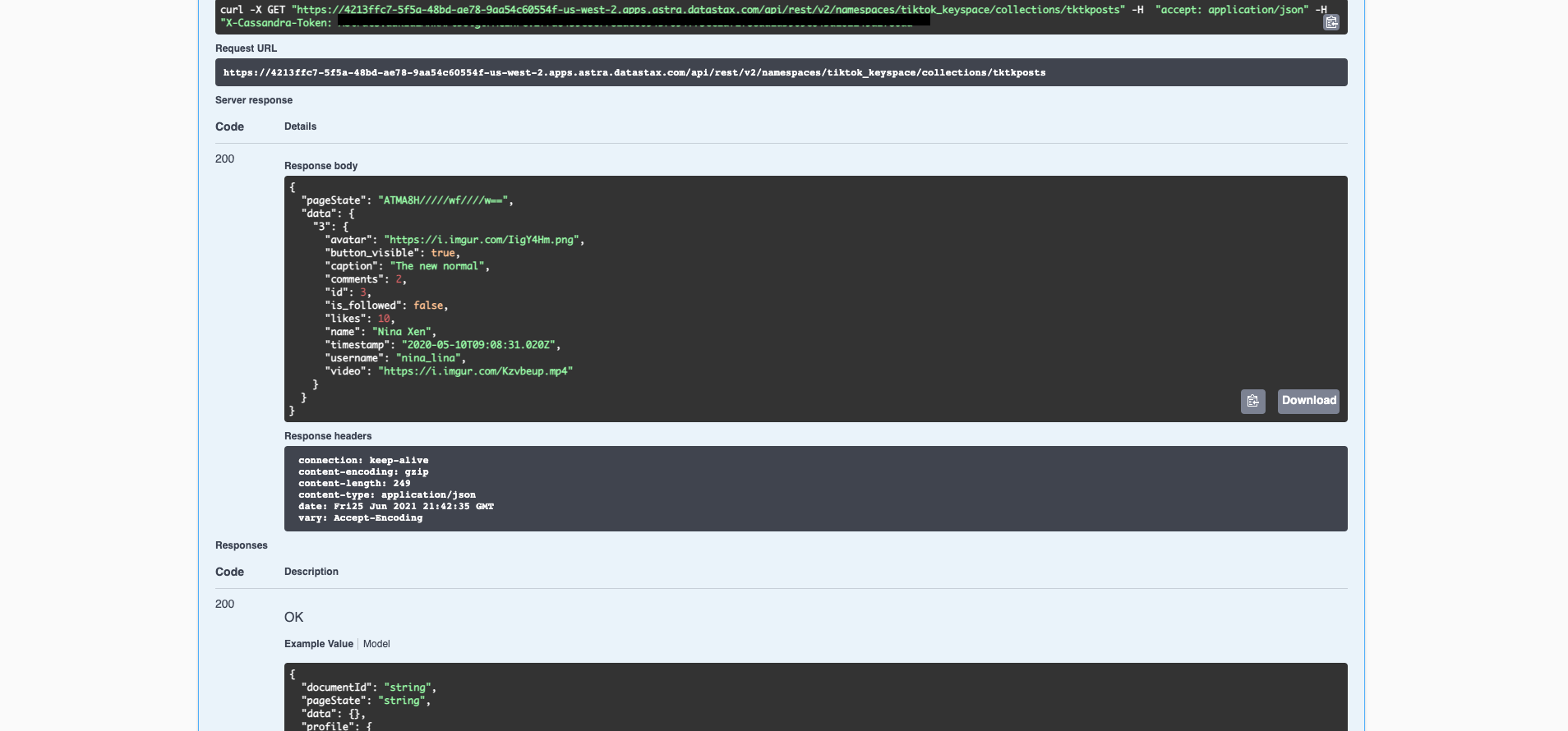 [HW] · Issue #239 · datastaxdevs/workshop-social-media-tiktok · GitHub