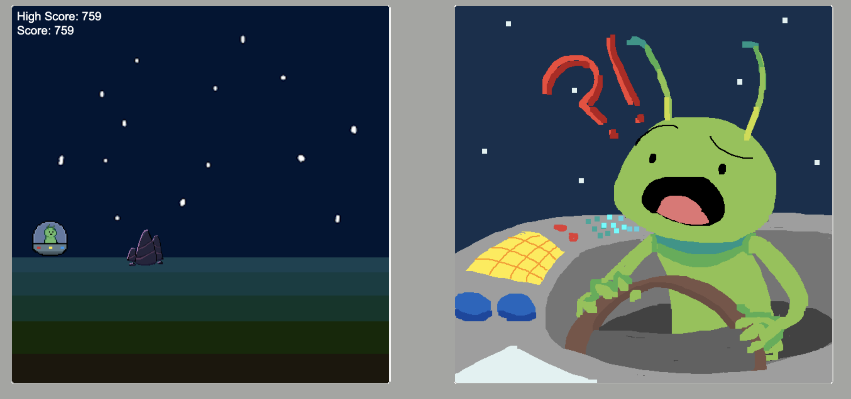 GitHub - dequina/Road-Trip: Infinite runner game where you're an alien ...