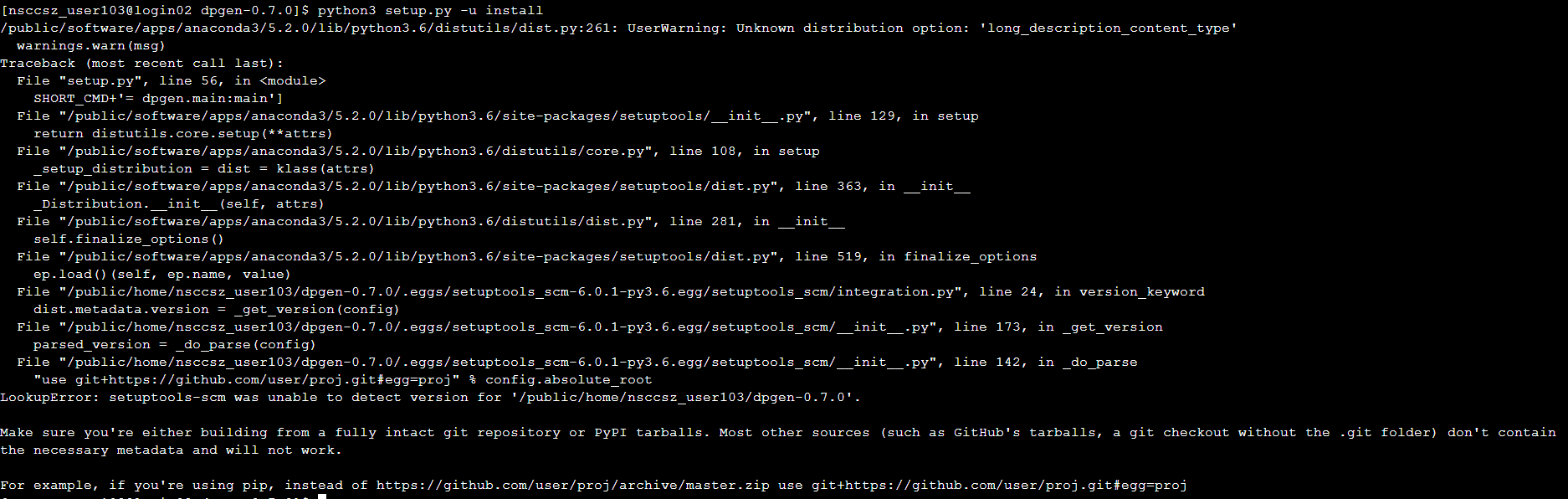 Dpgen Can Not Install · Issue 447 · Deepmodelingdpgen · Github