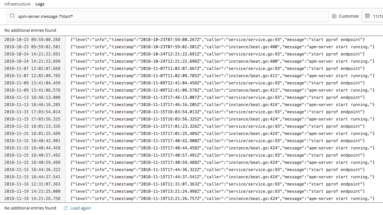 [Infra UI] View surrounding logs · Issue #25873 · elastic/kibana · GitHub