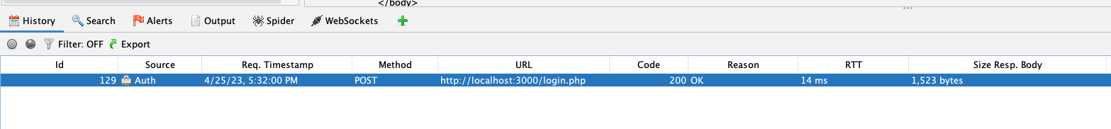 Testing Script Based Authentication On Dvwa Failing · Issue 7841 · Zaproxyzaproxy · Github