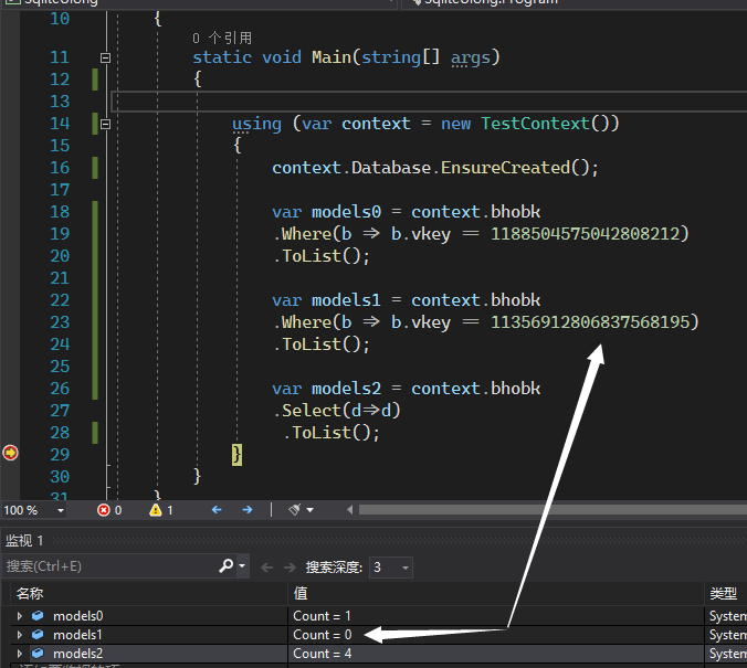 Cannot Query A Value Of Type Ulong Greater Than 2 63 In Sqlite · Issue 18478 · Dotnetefcore 2002