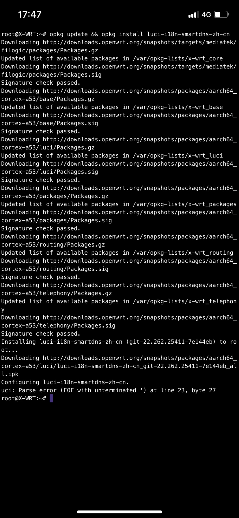 新版本 luci-i18n-smartdns-zh-cn 报错 · Issue #1114 · pymumu/smartdns · GitHub
