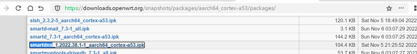 openwrt 没看到有38.4啊 · Issue #1161 · pymumu/smartdns · GitHub