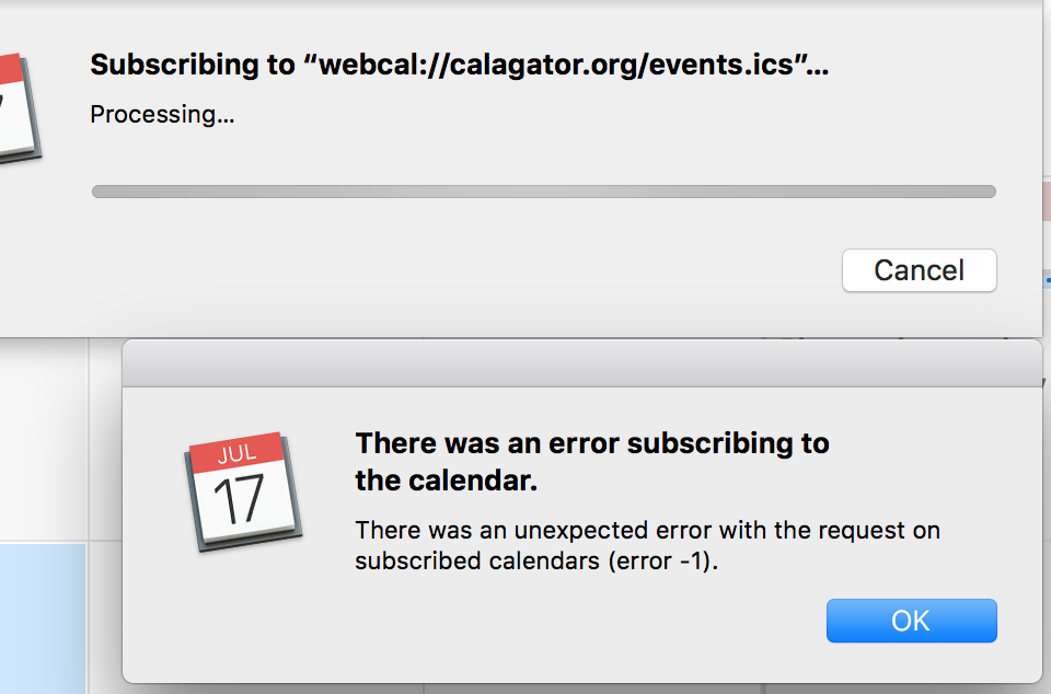 [outage] calendar feed is down · Issue #532 · calagator/calagator · GitHub