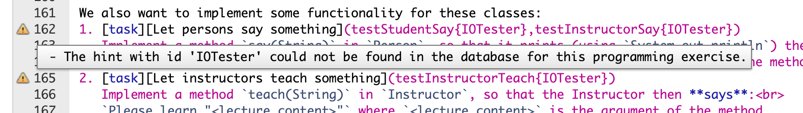 Test cases with curly brackets are not detected correctly · Issue #1358 ...