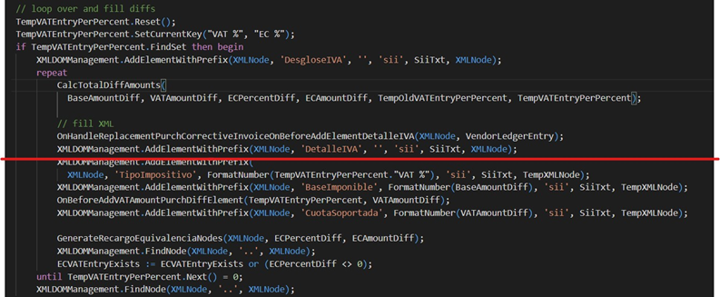 [Event Request] Codeunit 10750 “SII XML Creator ...