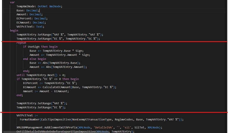 [Event Request] Codeunit 10750 “SII XML Creator ...