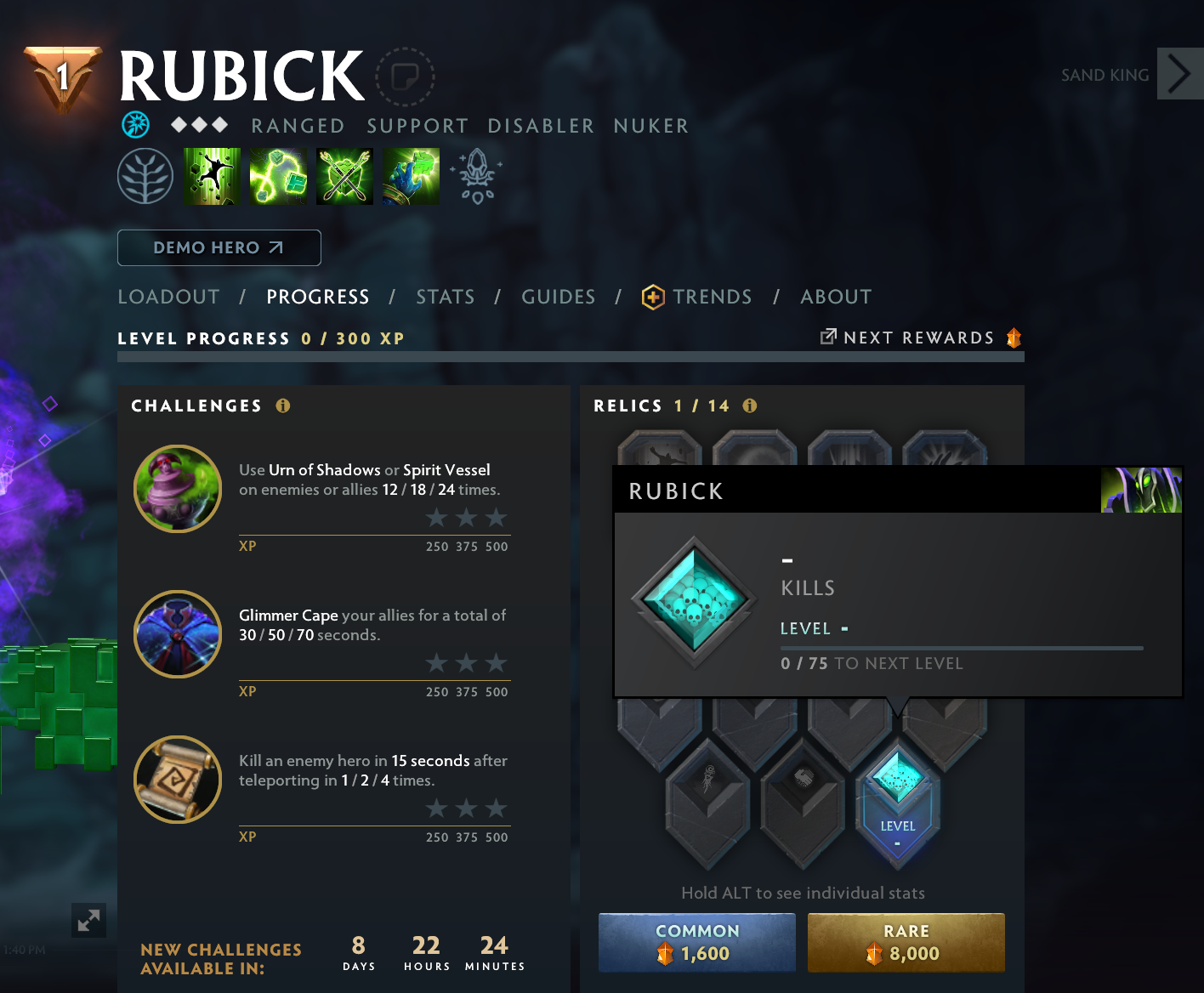 Relic not updating from Turbo games · Issue #5231 · ValveSoftware/Dota2-Gameplay · GitHub