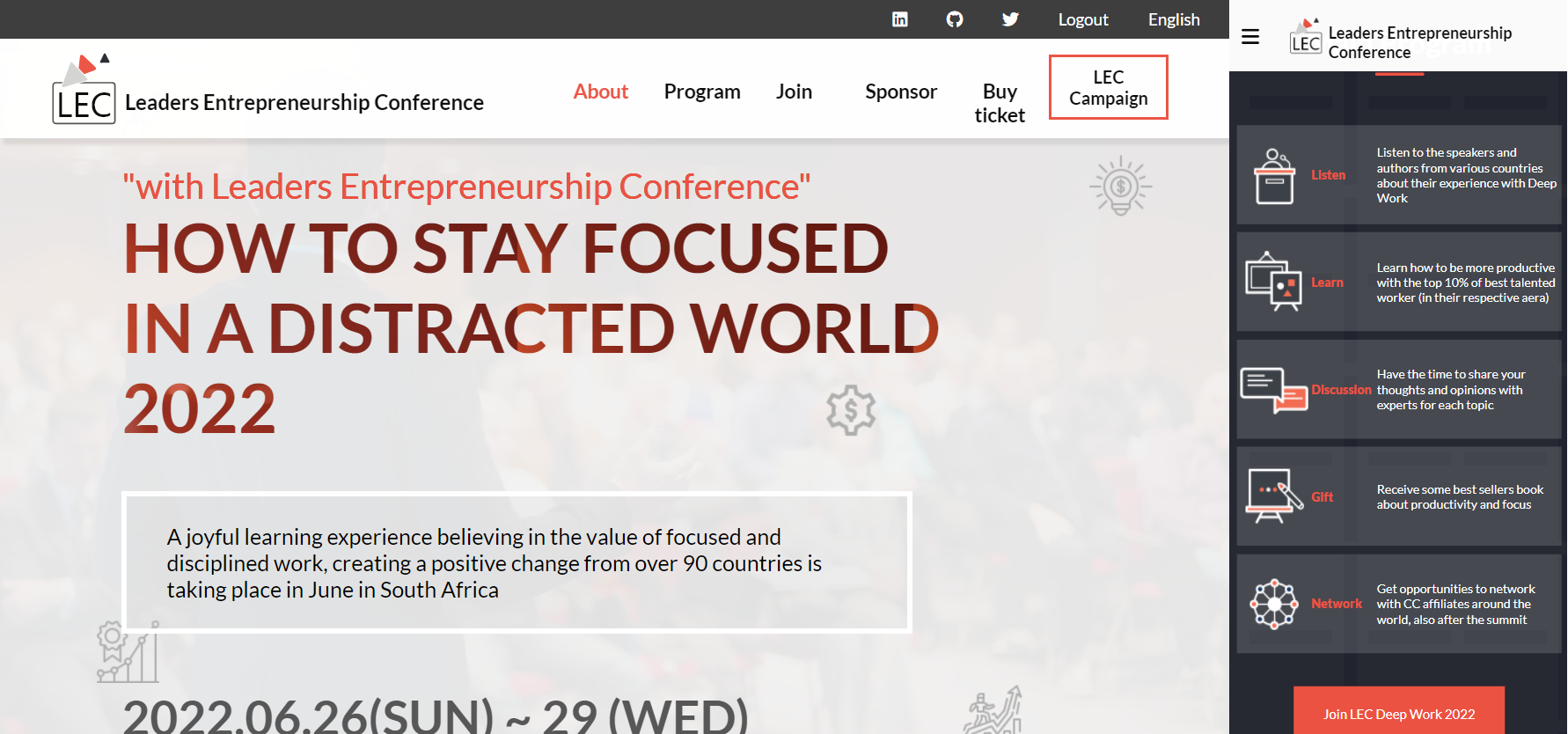 GitHub - Trast00/reimangined-conference: This is a project of the website about an imagined ...