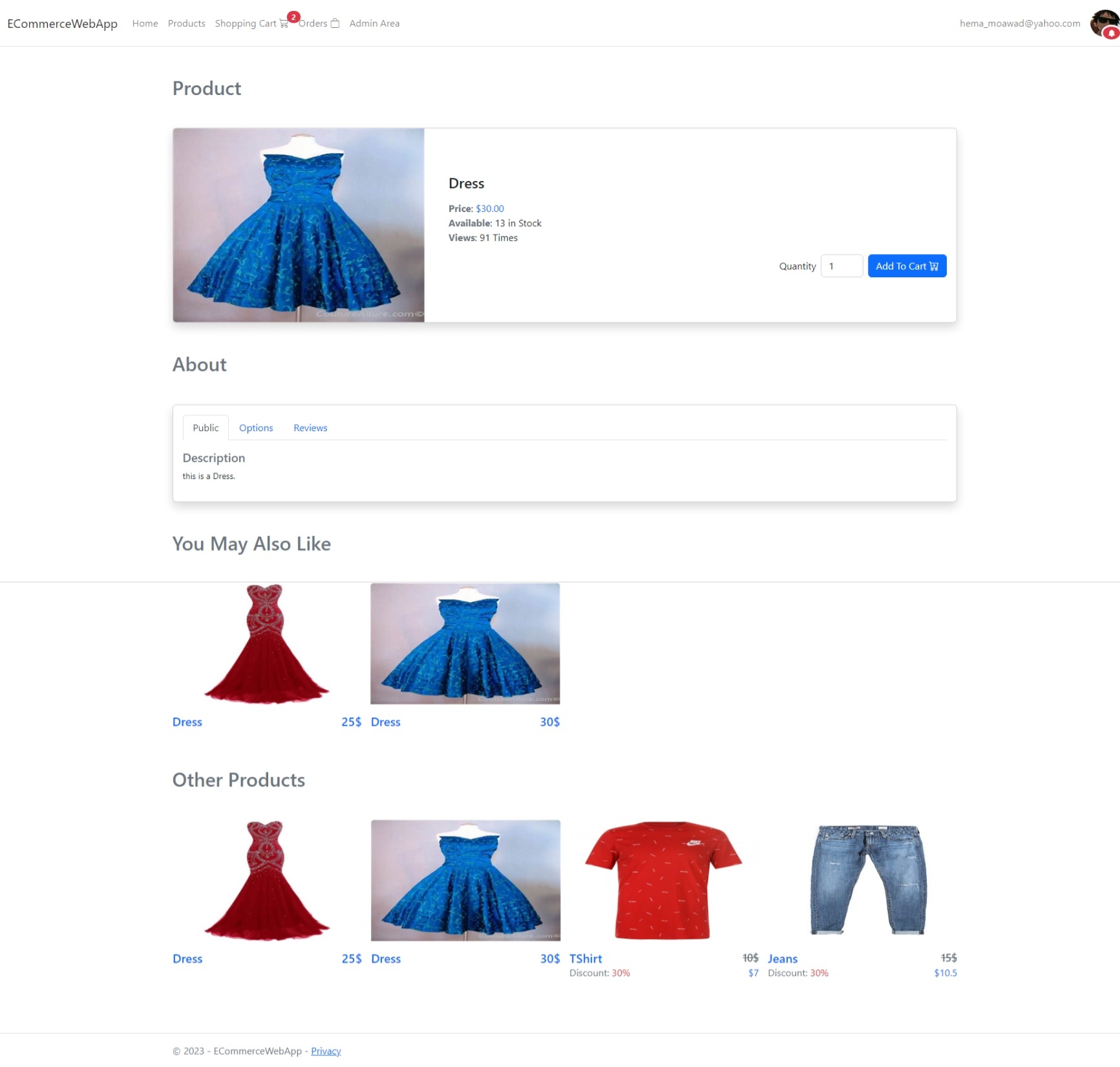 GitHub - hema325/ECommerceWebApp