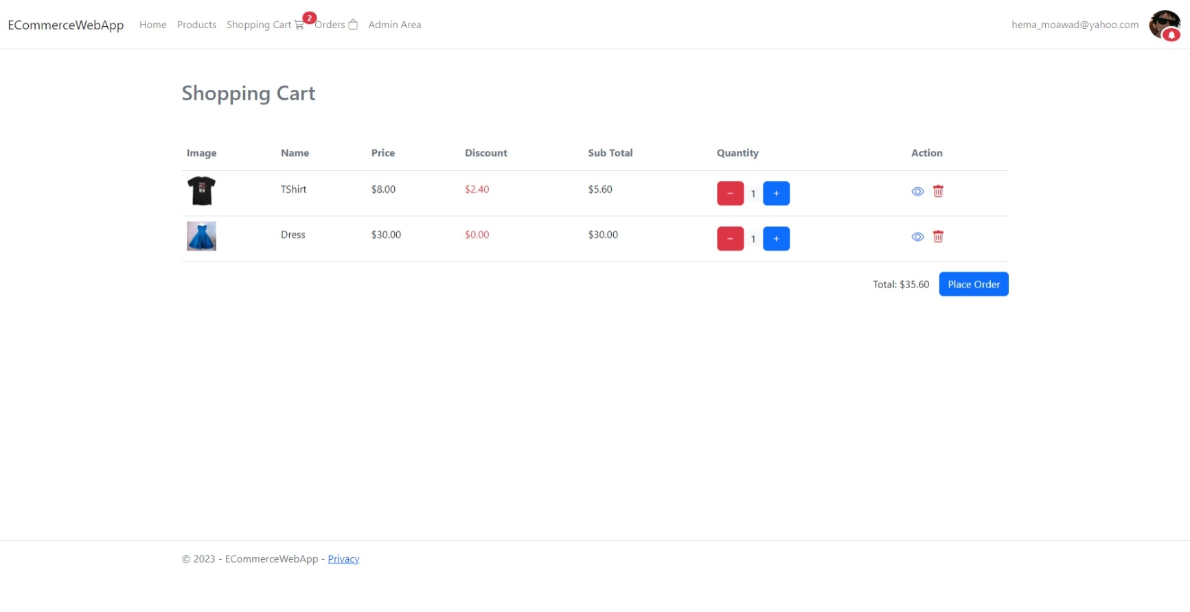 GitHub - hema325/ECommerceWebApp