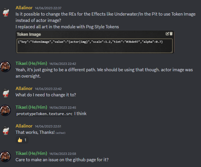 [Bug]: Changing Token Image Rule Elements to prototypeToken instead of ...
