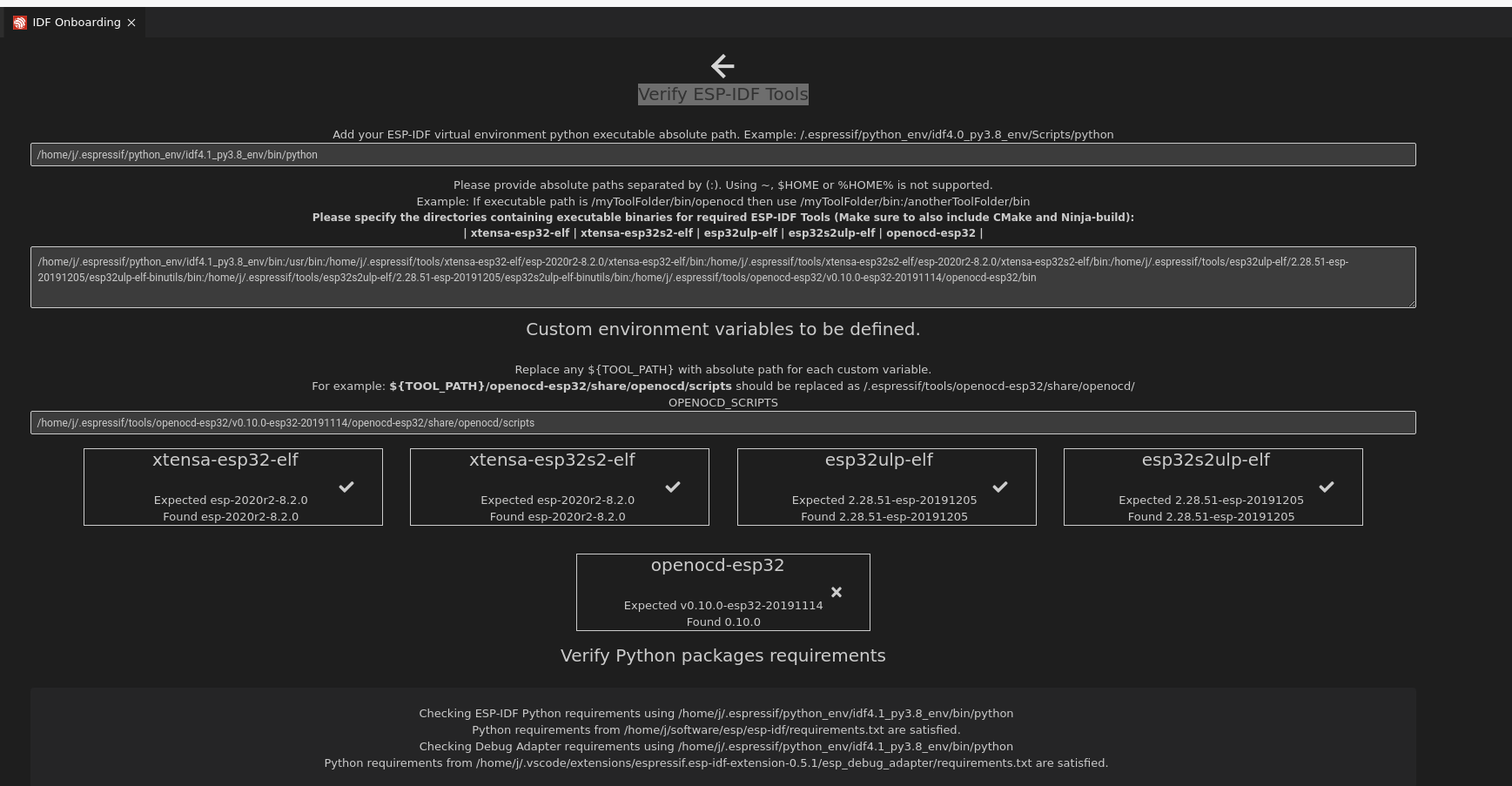 Bug Report Openocd Tool Verification Fails Vsc 485 · Issue 219